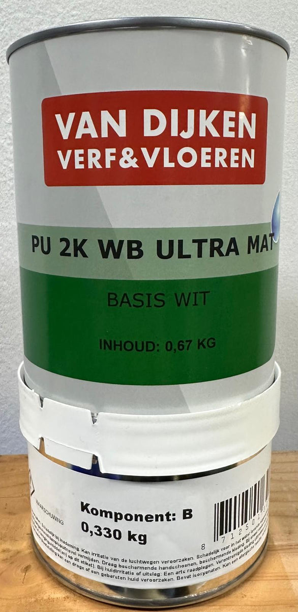 PU 2K WB Ultra Mat – Van Dijken Verf & Vloeren